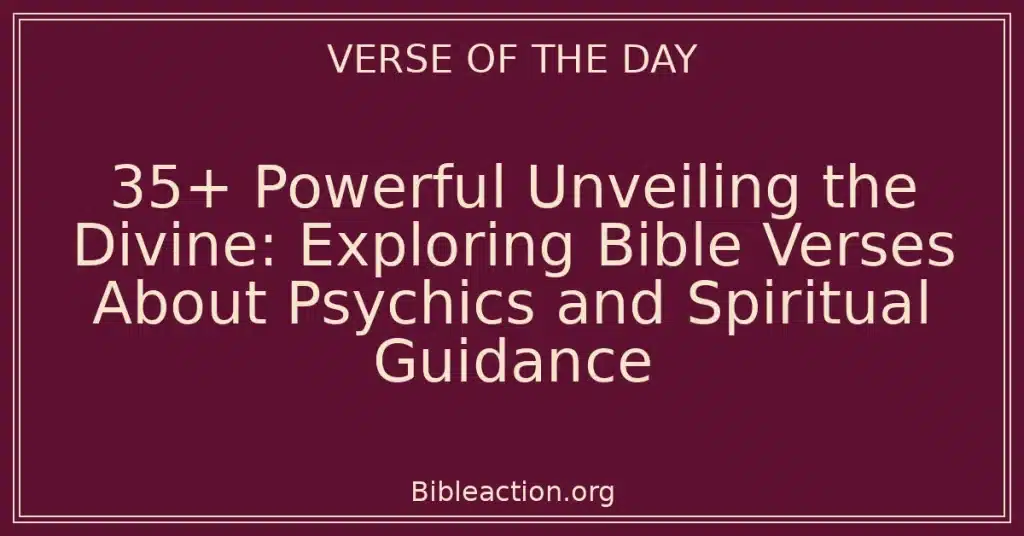 35+ Powerful Unveiling the Divine: Exploring Bible Verses About ...